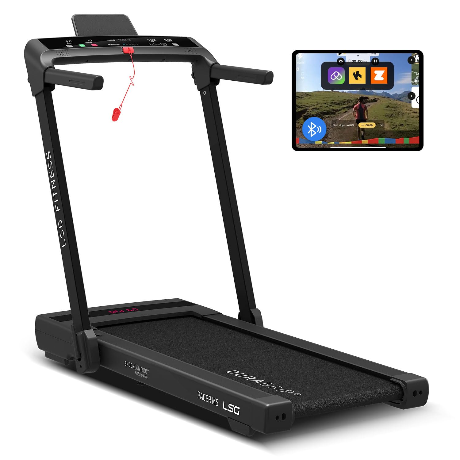 LSG Pacer M5 Walking Pad Under Desk Fold Down Treadmill : Amazon.com.au ...
