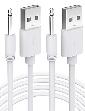 Amazon.com: Bicmice 2.6Ft USB DC Charger Cable 2.5mm Replacement ...