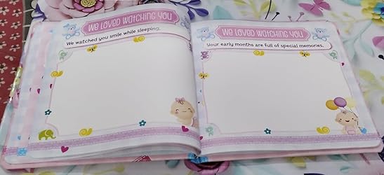My Baby Record Book for Babies- Filled with Lovable Precious Memories ...