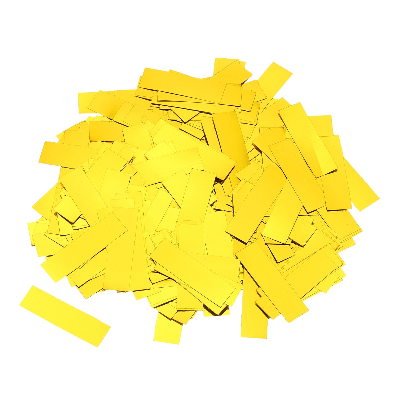 sourcing map 200 Grams Confetti Paper Gold Metallic Confetti Sprinkles ...