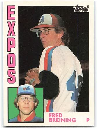 Amazon.com: 1984 Topps Traded #16T Fred Breining Montreal Expos MLB ...