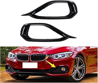Amazon.com: Car Front Fog Light Trim Cover Compatible for F32 F33 428I ...