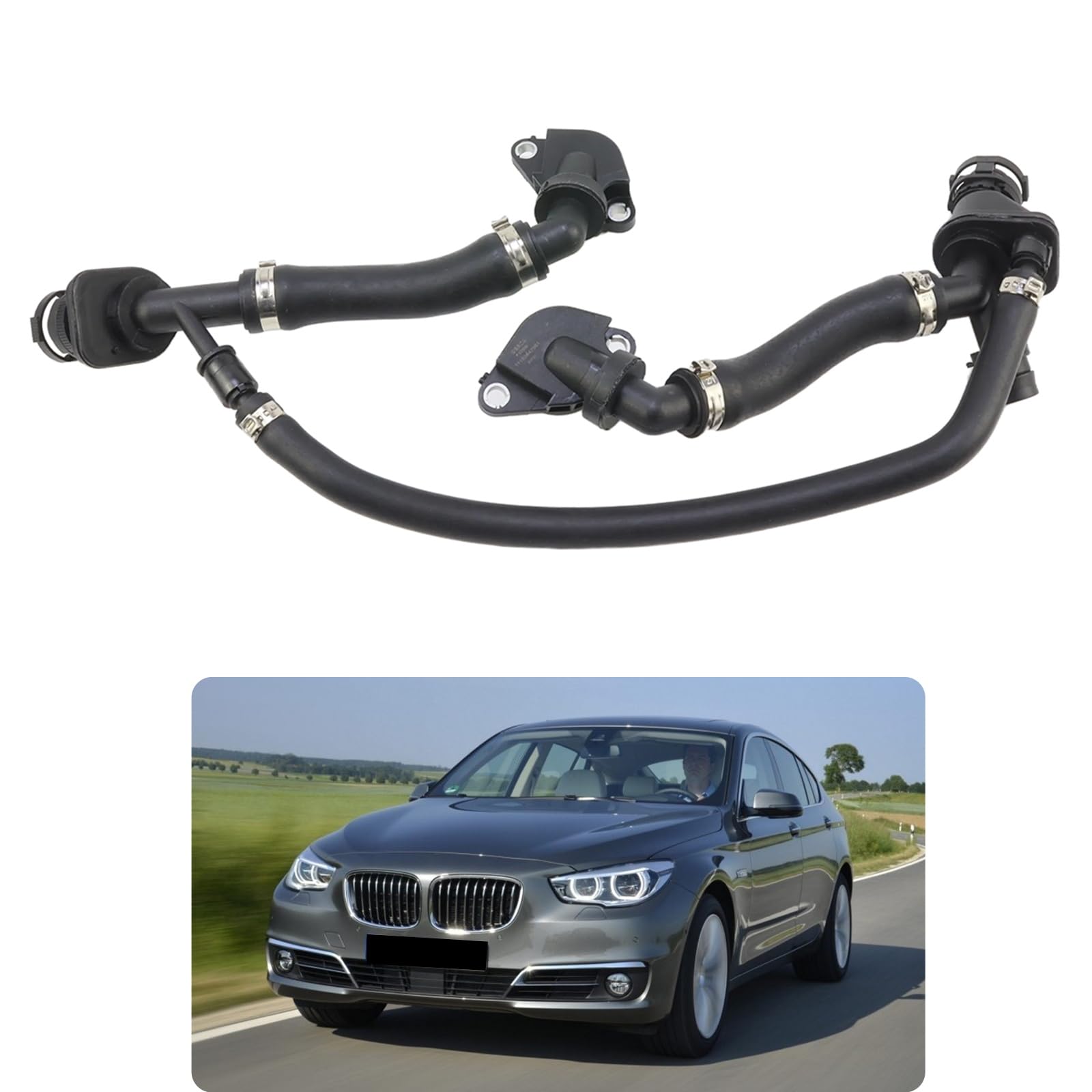 Amazon.com: Crankcase Breather Hose Connecting Line For BMW 5,6,7 ...