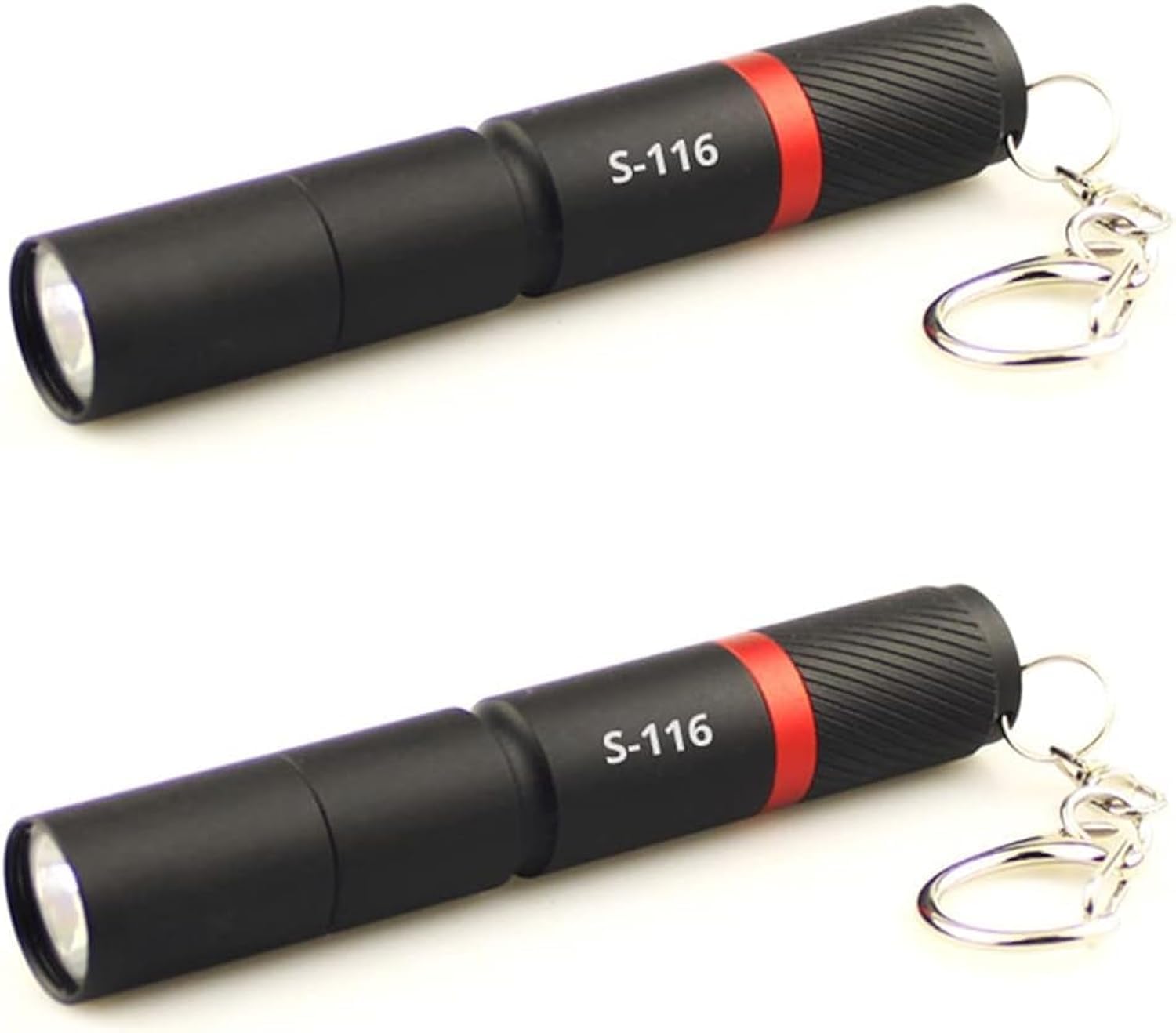 Tooniu Hand Light, 2Pcs Small Mini LED Flashlight with Keychain ...