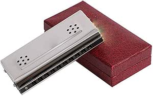 Amazon.com - Beginner Harmonica 10/16/24 Hole C&G Double-Sided ...