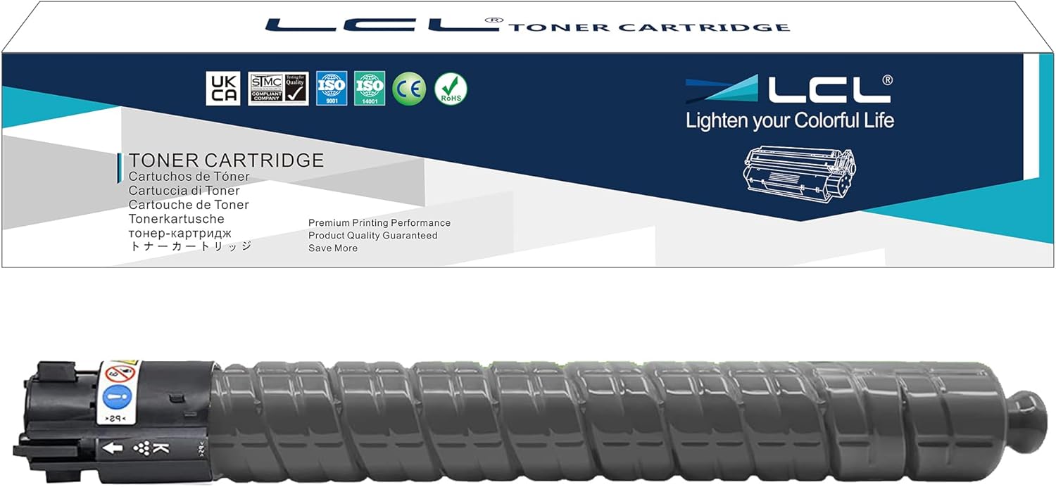 Amazon.com: LCL IMC300 IMC400 Black Toner Cartridge Replacement for ...