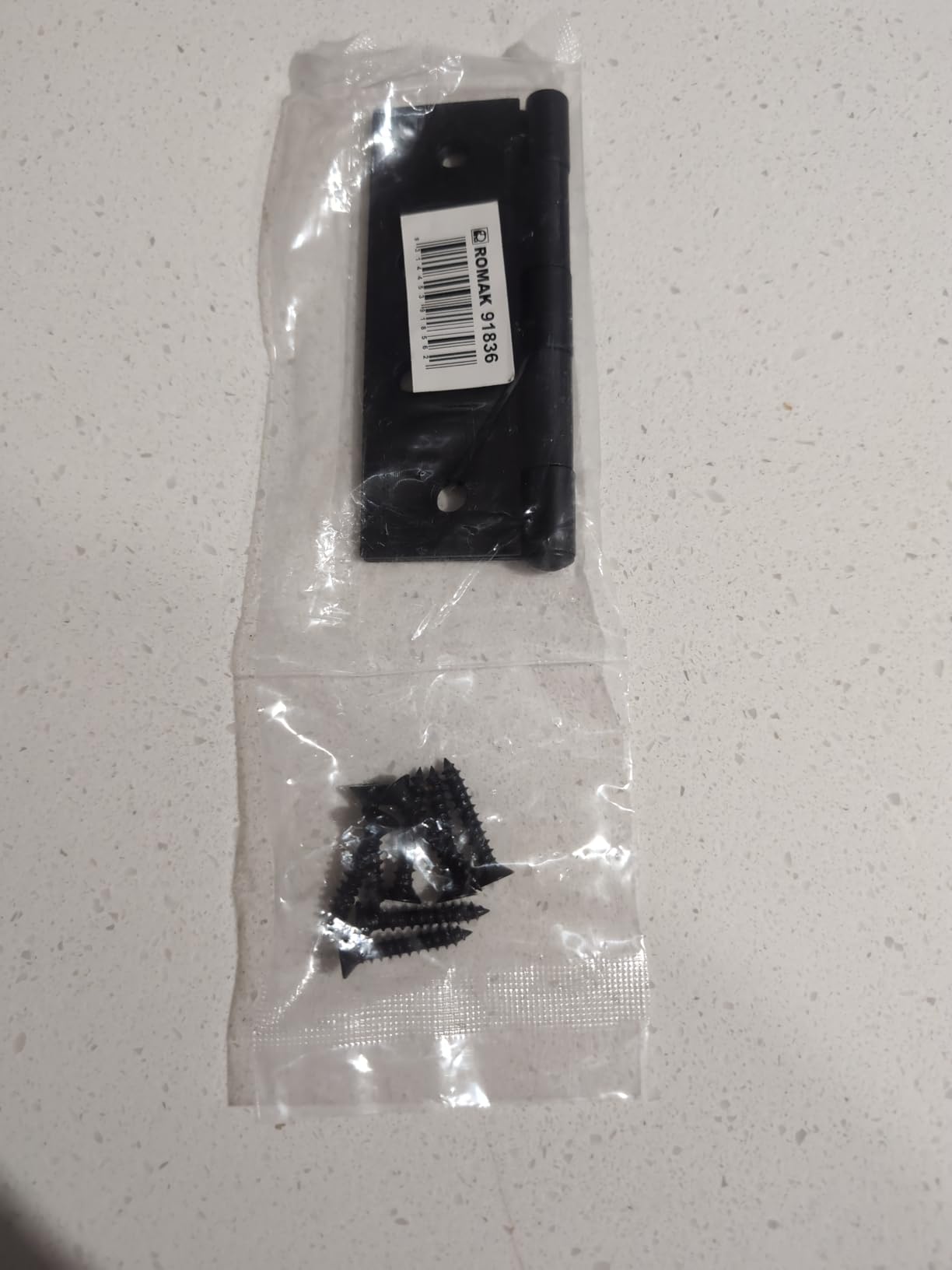 Romak 91836 Black Finish Loose Pin Butt Hinge 20 Pieces Per Box, 100 x ...