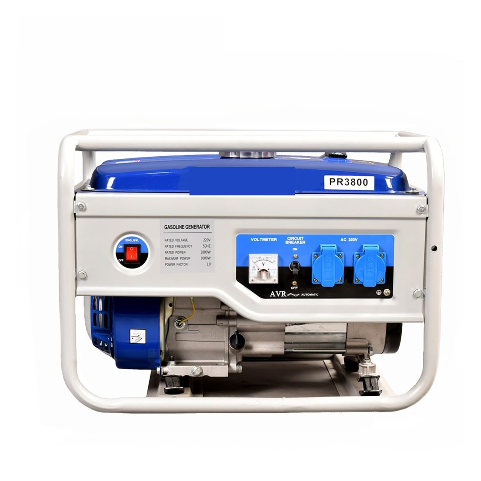 Amazon.com: 2500W Small Gasoline Generator, Genset Gasoline Small ...