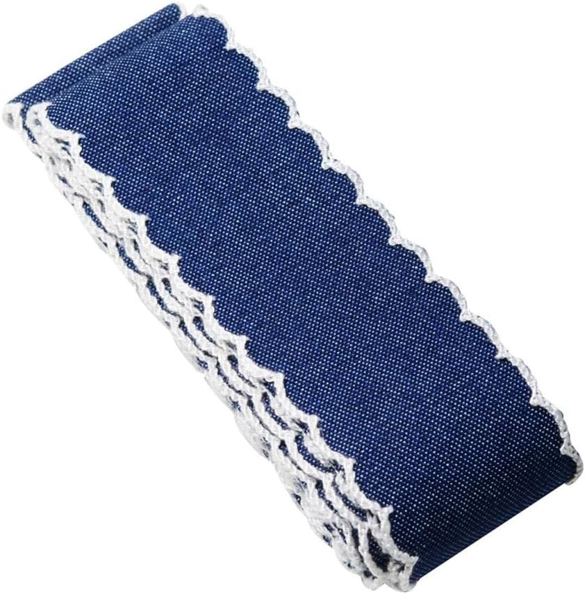 Amazon.com: Dovewill 2 Yards Blue Denim Ribbon Jean Ribbon Sewing Trim ...