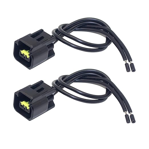 Amazon.com: 2X Camshaft Position Sensor Connectors Wiring Harness ...