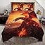 Amazon.com: Personalized Dragon Quilt Blanket – Custom Bedspread with ...