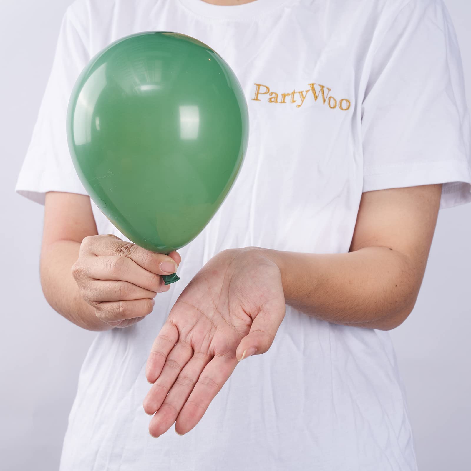 Snapklik.com : Jade Green Balloons, 50 Pcs 5 Inch Boho Green Balloons ...