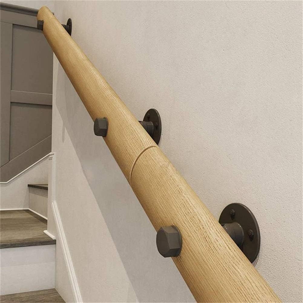 Amazon.com: Stair handrail,Oval Solid Wood Handrail Safety Rails ...