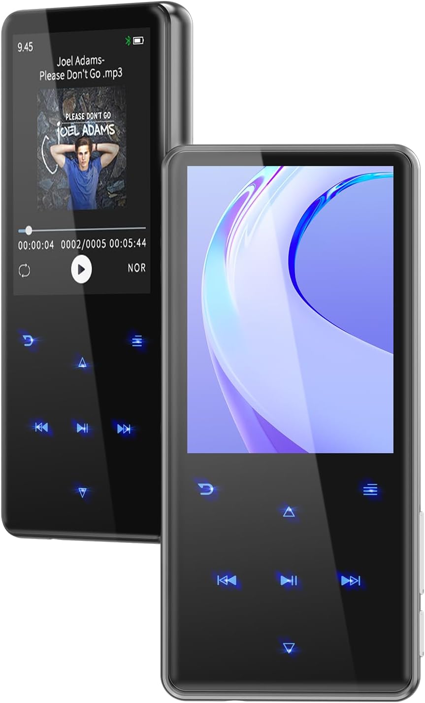 128GB MP3-Player, ZOOAOXO Music Player mit Bluetooth 5.2, Eingebauter ...