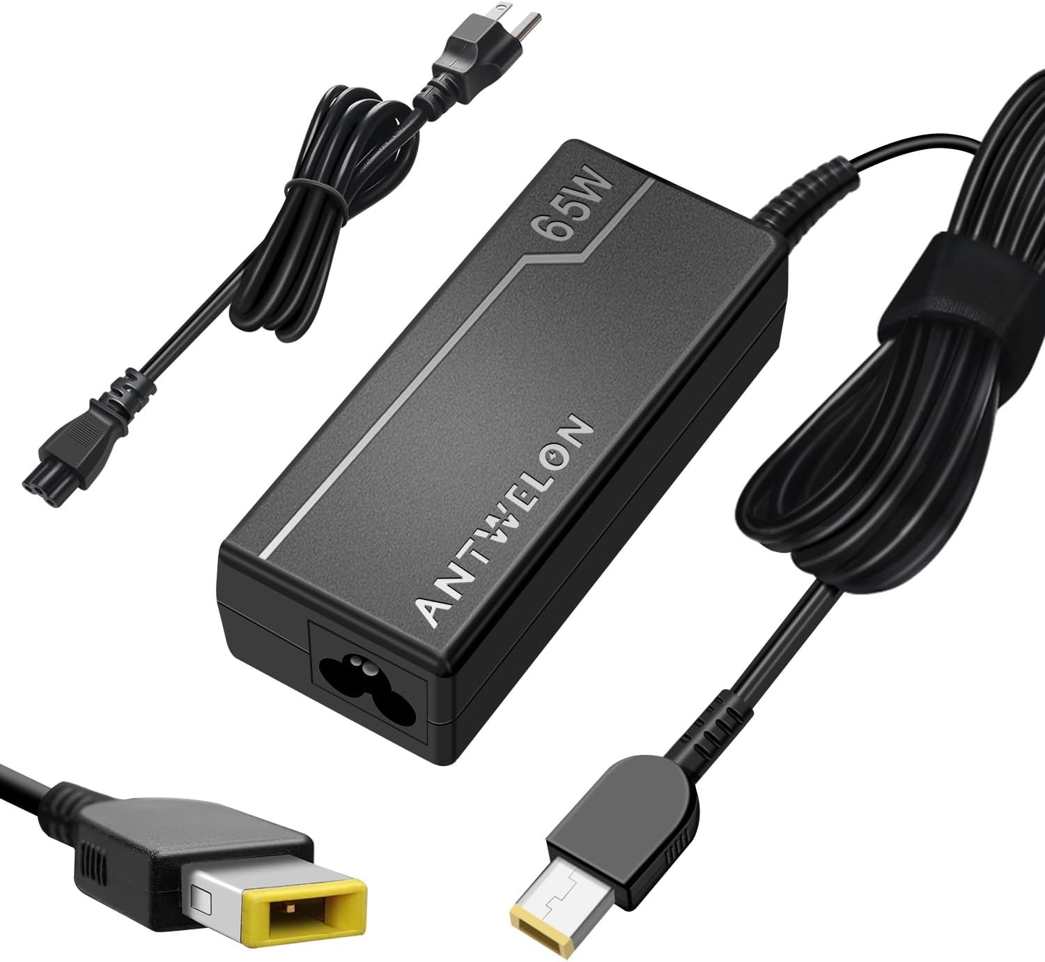 Amazon.com: ANTWELON 65W Laptop Charger for Lenovo Thinkpad T470 T470S ...