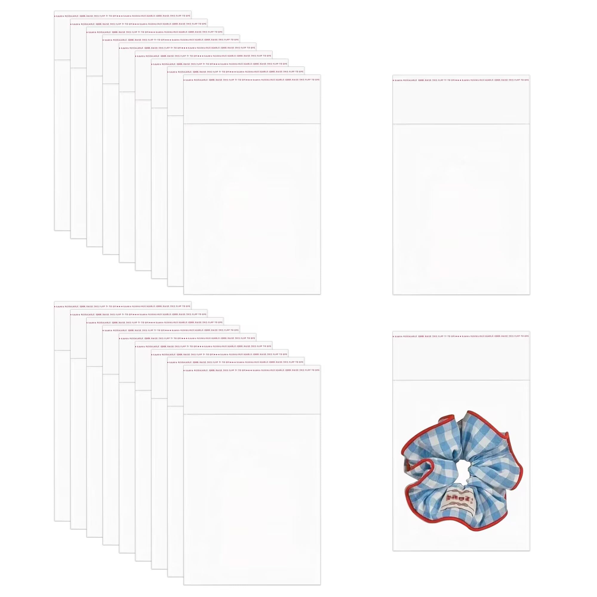 Seal Fresh Cello Bags 4x5'' 300pcs Cookie Bags for Packaging 2mil OPP ...