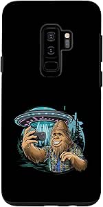 Amazon.com: Galaxy S9+ Funny Graphic Tee For Men Women Bigfoot Sasquatch Alien UFO Case : Cell ...