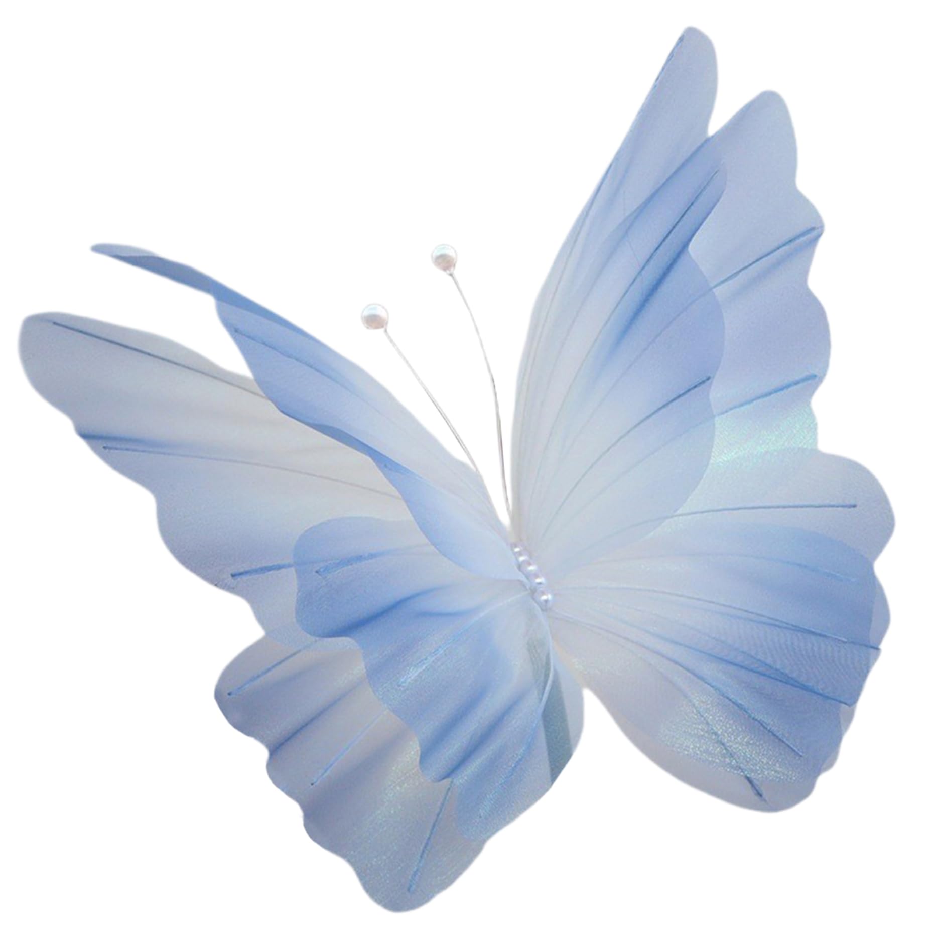 Amazon.com: Yaoliucp Fake Butterflies Realistic 20inch Giant Silk ...