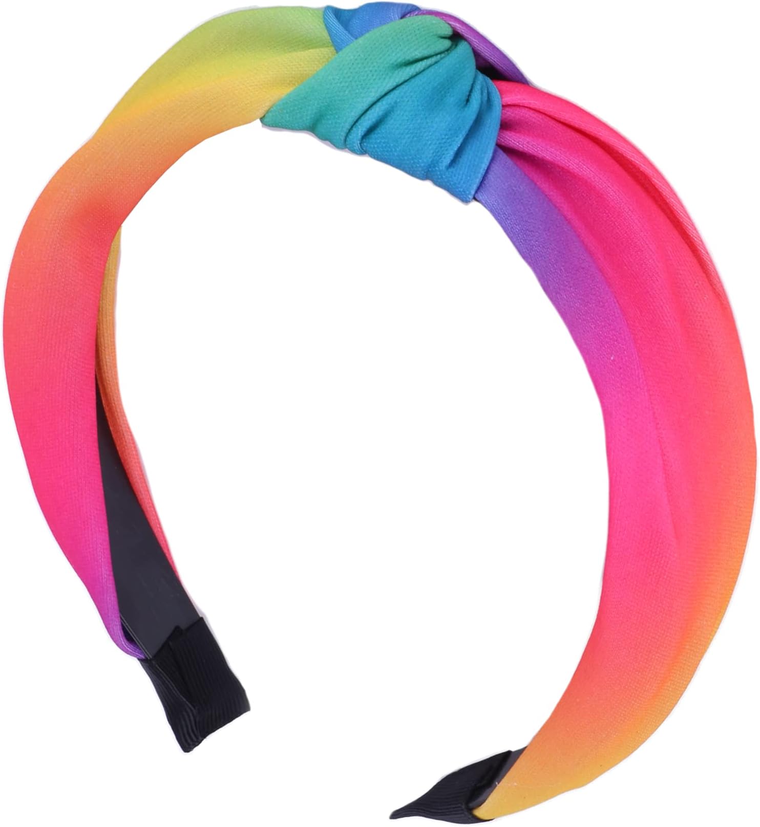 Amazon.com : IHEOJAOC Rainbow Hair Headband Pride Day Hair Bow with ...