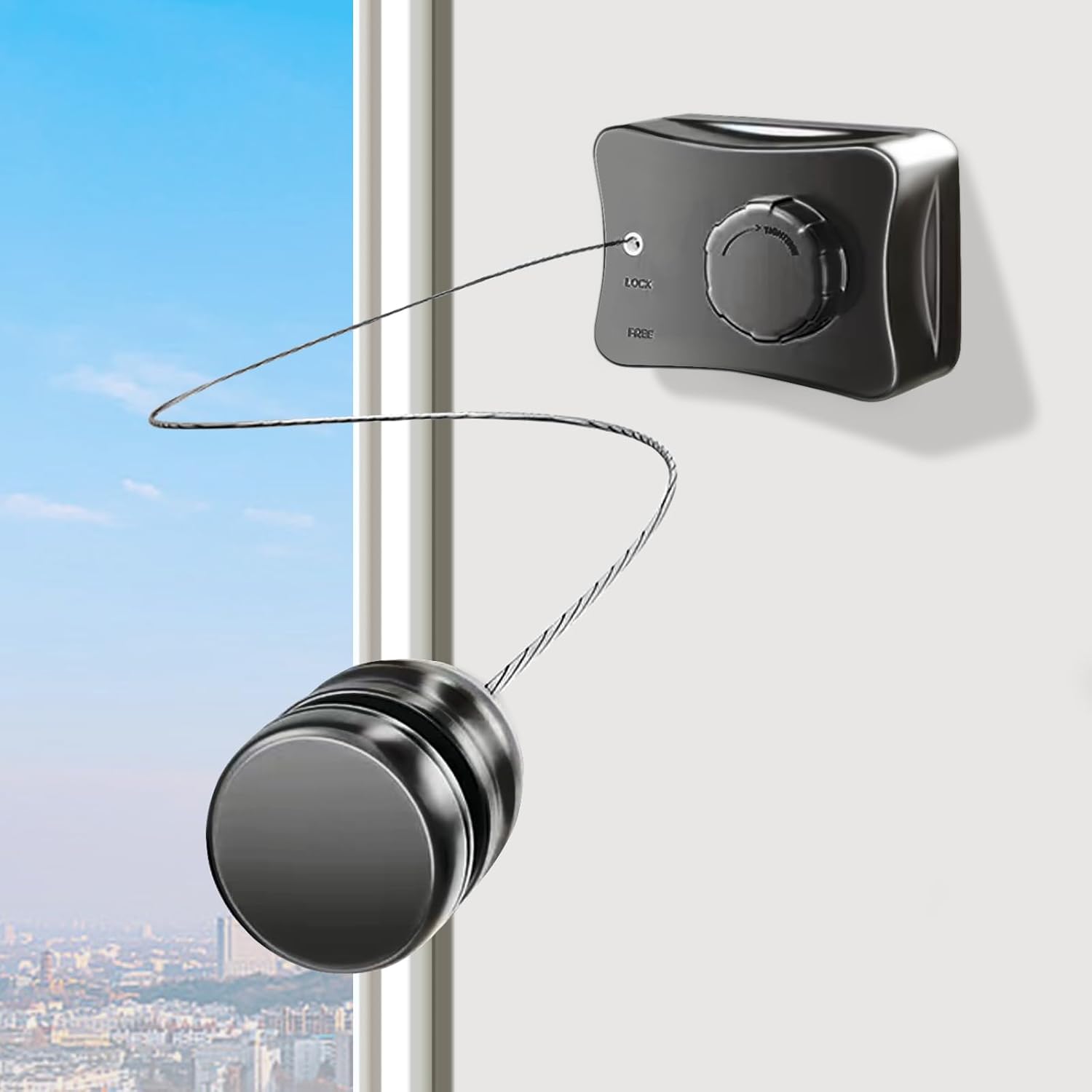 Amazon.com: Retractable Clothesline,Wall-Mounted Indoor Clothes Line ...