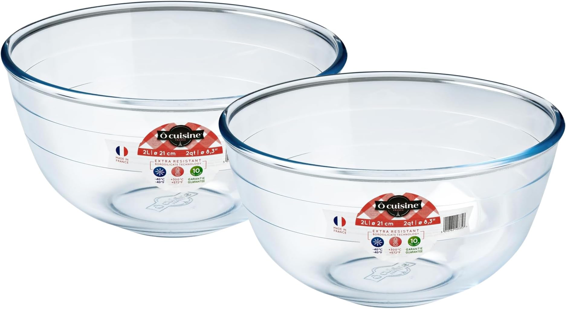 Pyrex Bowl Set, 0.5L/1.0L /2.0L, 3 Piece : Amazon.co.uk: Home & Kitchen