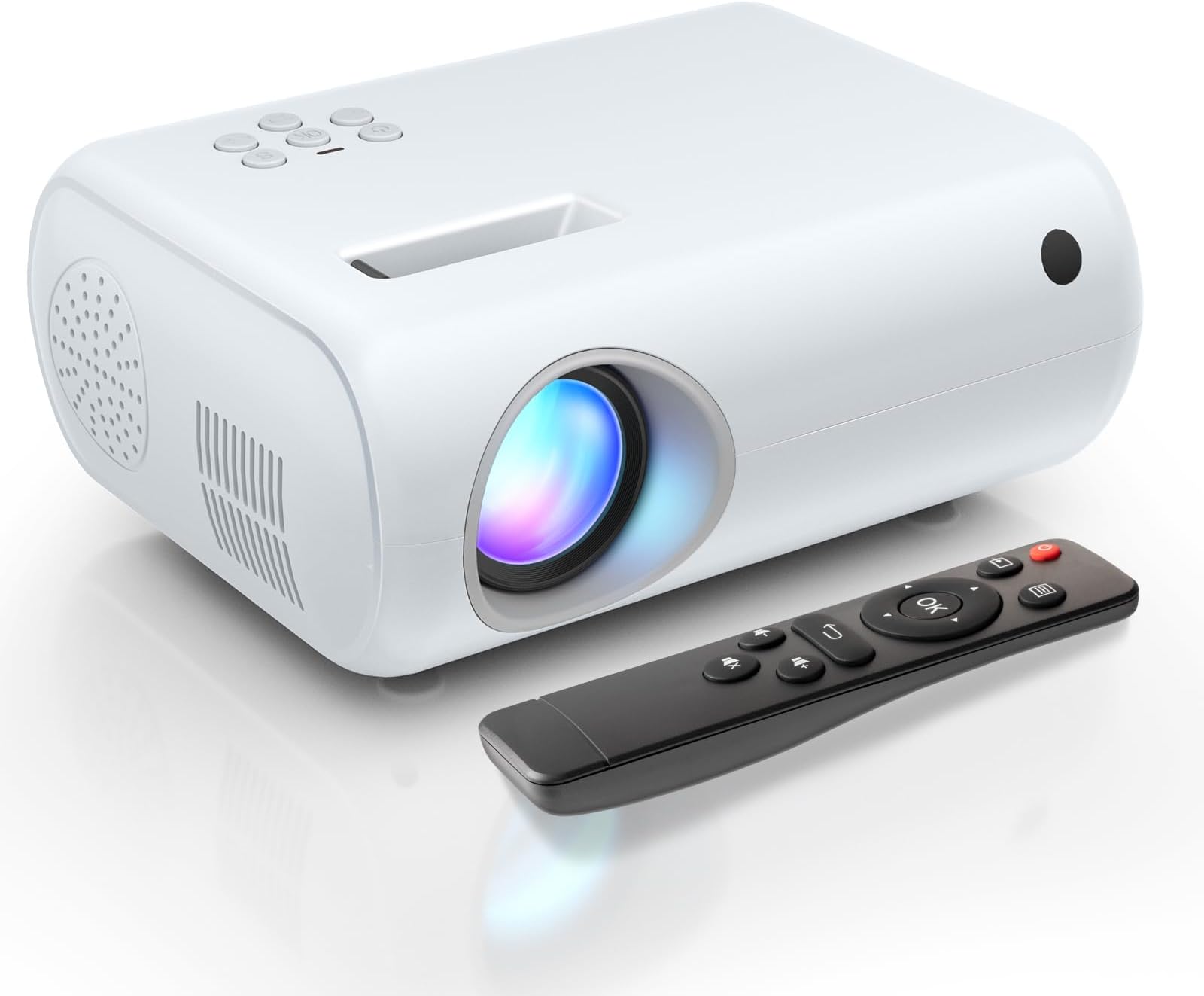 Amazon.com: CLOKOWE Mini Portable Video Projector - Full HD 1080P Movie ...