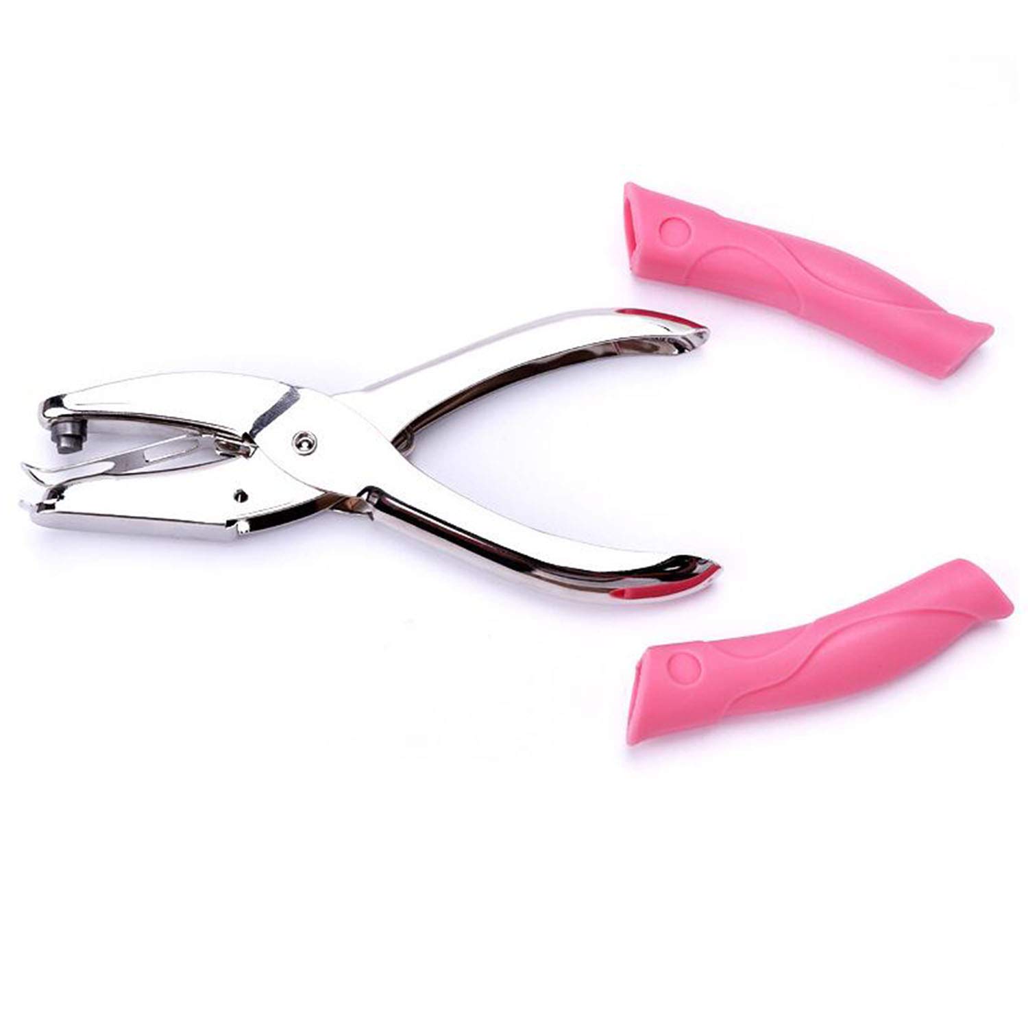 Snapklik.com : MIAO JIN 2Pcs 1/16" And 1/8" Handheld Metal Hole Punch For DIY Craft Paper ...