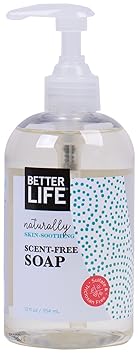 Amazon.com : Better Life Natural Hand and Body Soap, Unscented, 12 ...