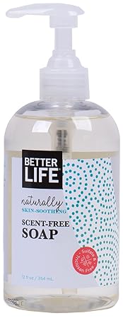 Amazon.com : Better Life Natural Hand and Body Soap, Unscented, 12 ...