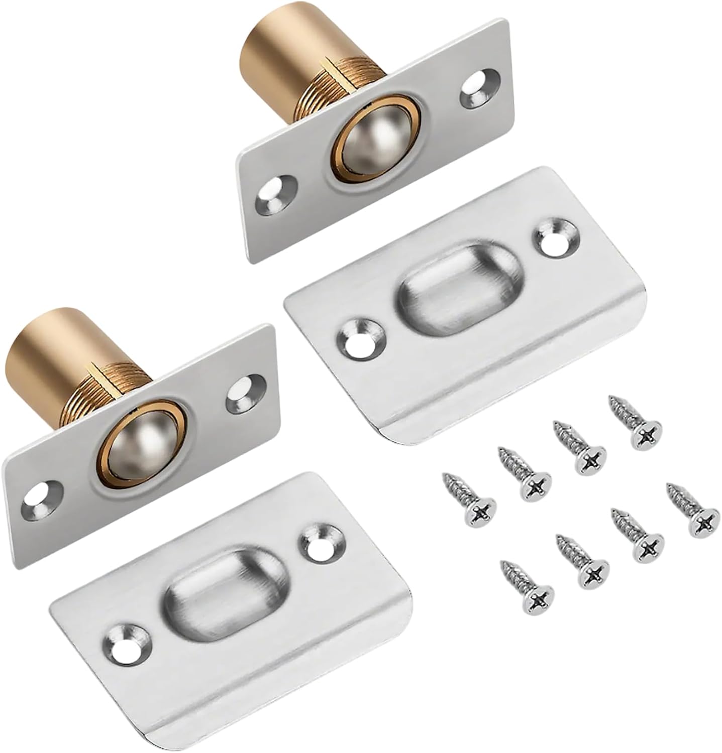 2 Sets Ball Door Catches for Internal Doors,Roller Ball Door Catches ...