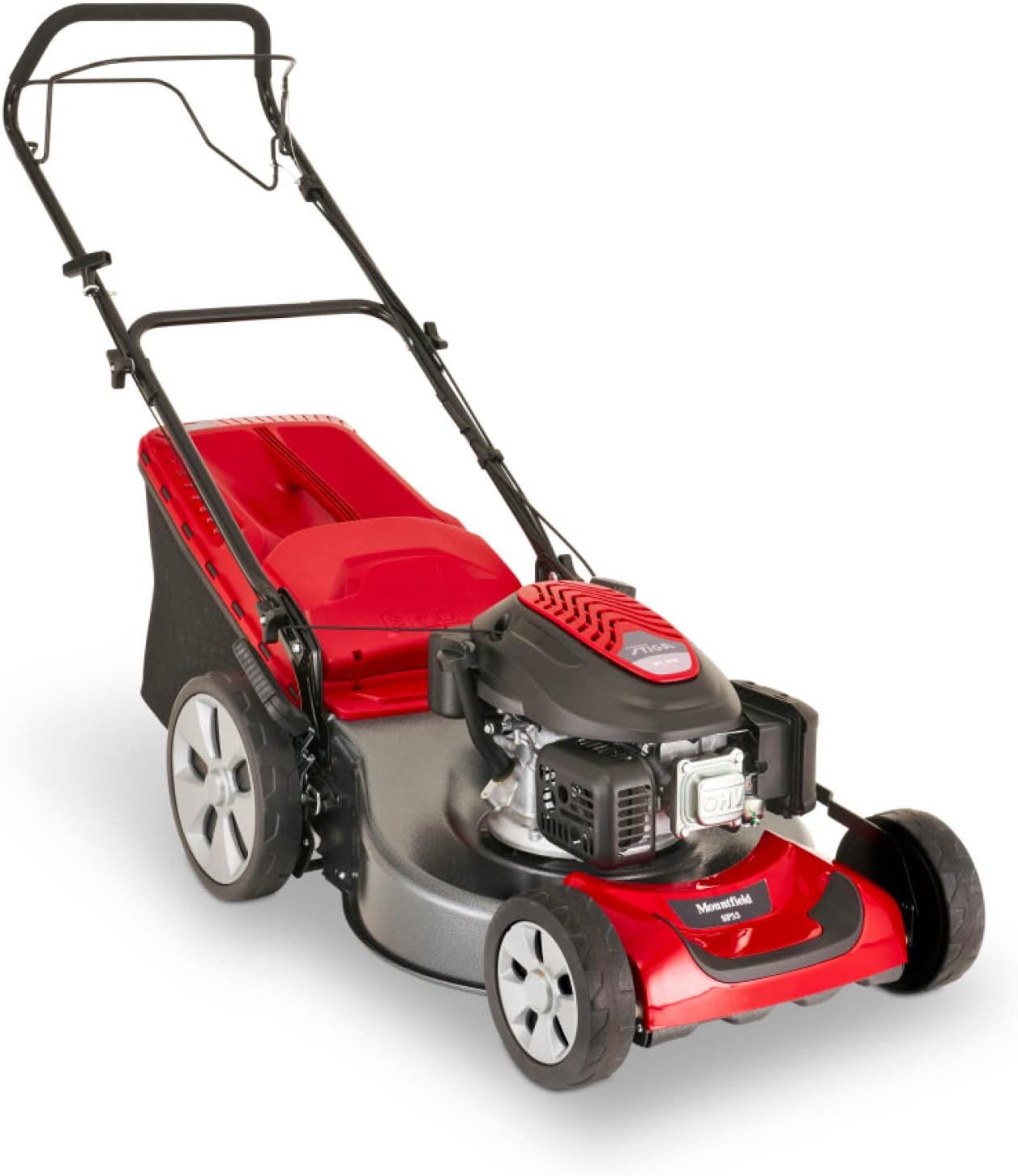 Mountfield SP53 Petrol Lawnmower, Self-Propelled, 51 cm Cutting Width ...