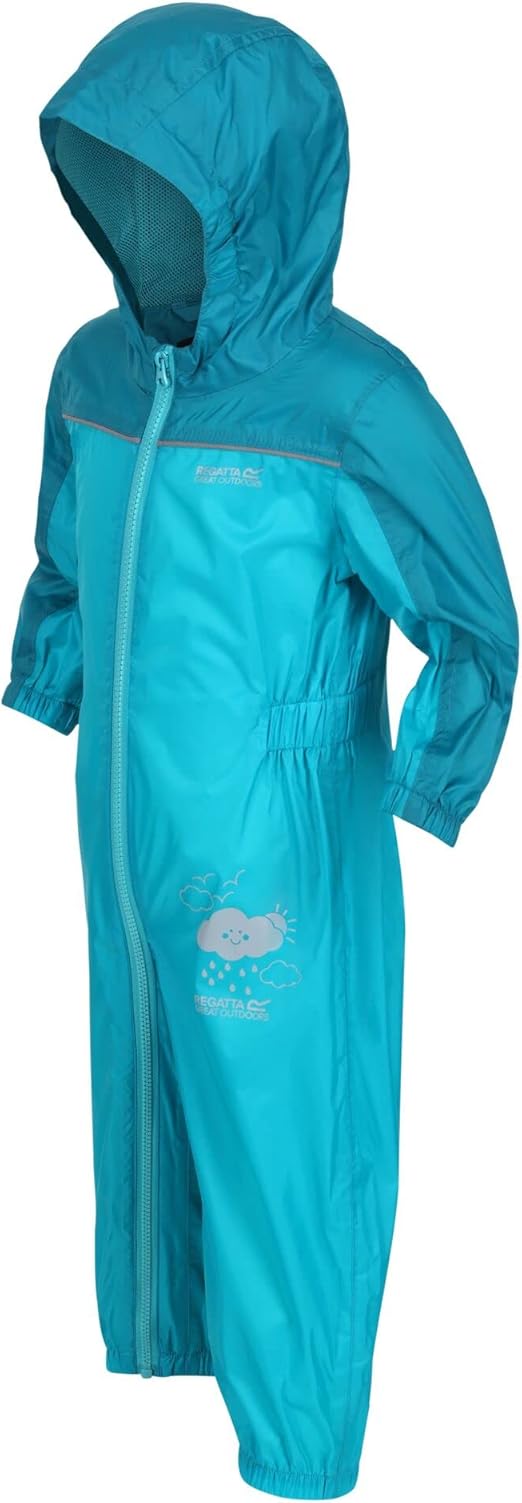 Regatta Kids puddle suit - all in one waterproof for kids - Breathable ...