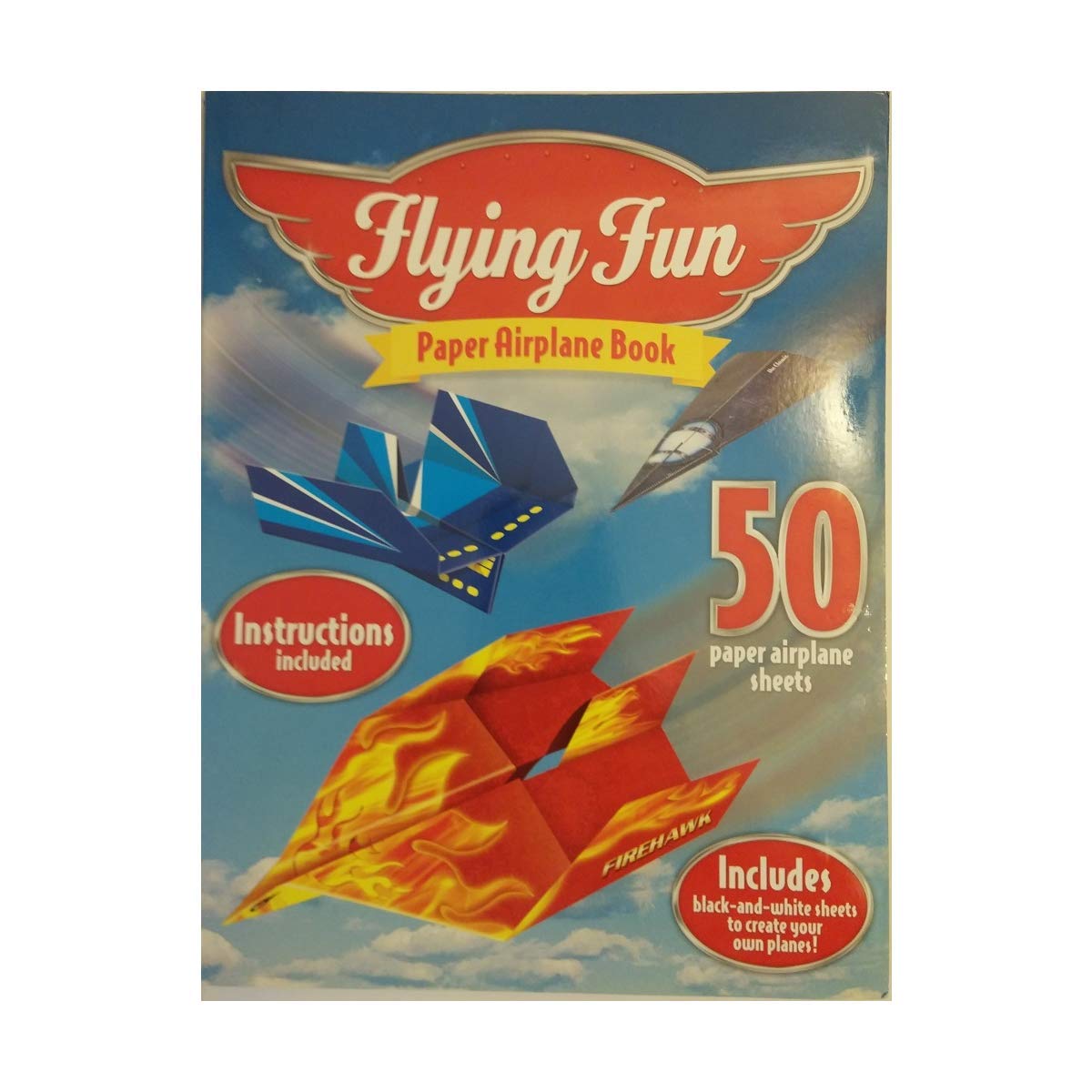 Flying Fun Paper Airplane Book [Paperback] Publications International ...