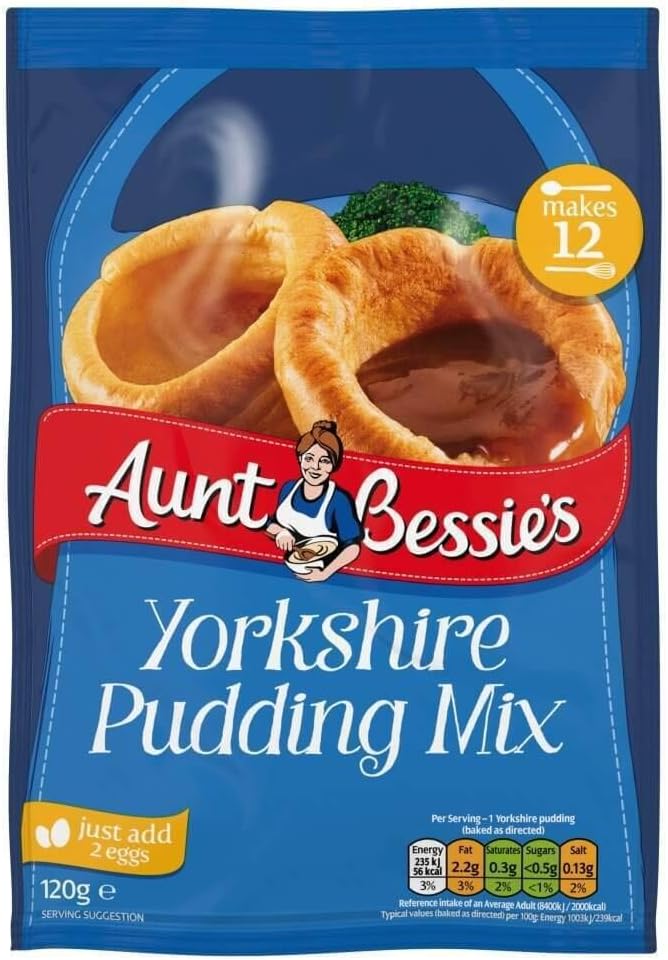 Amazon.com : Yorkshire Pudding Mix 142g : British : Everything Else