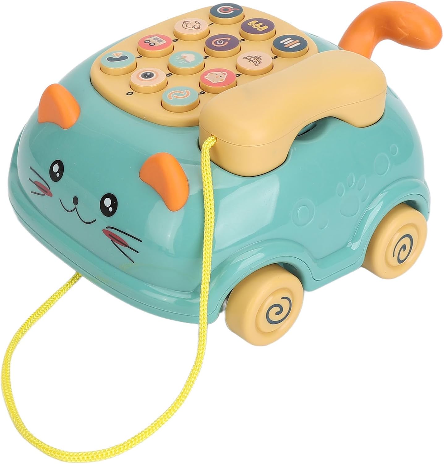 Amazon.com: SatcOp Baby Telephone Toy, 12 Keys Educational Early ...