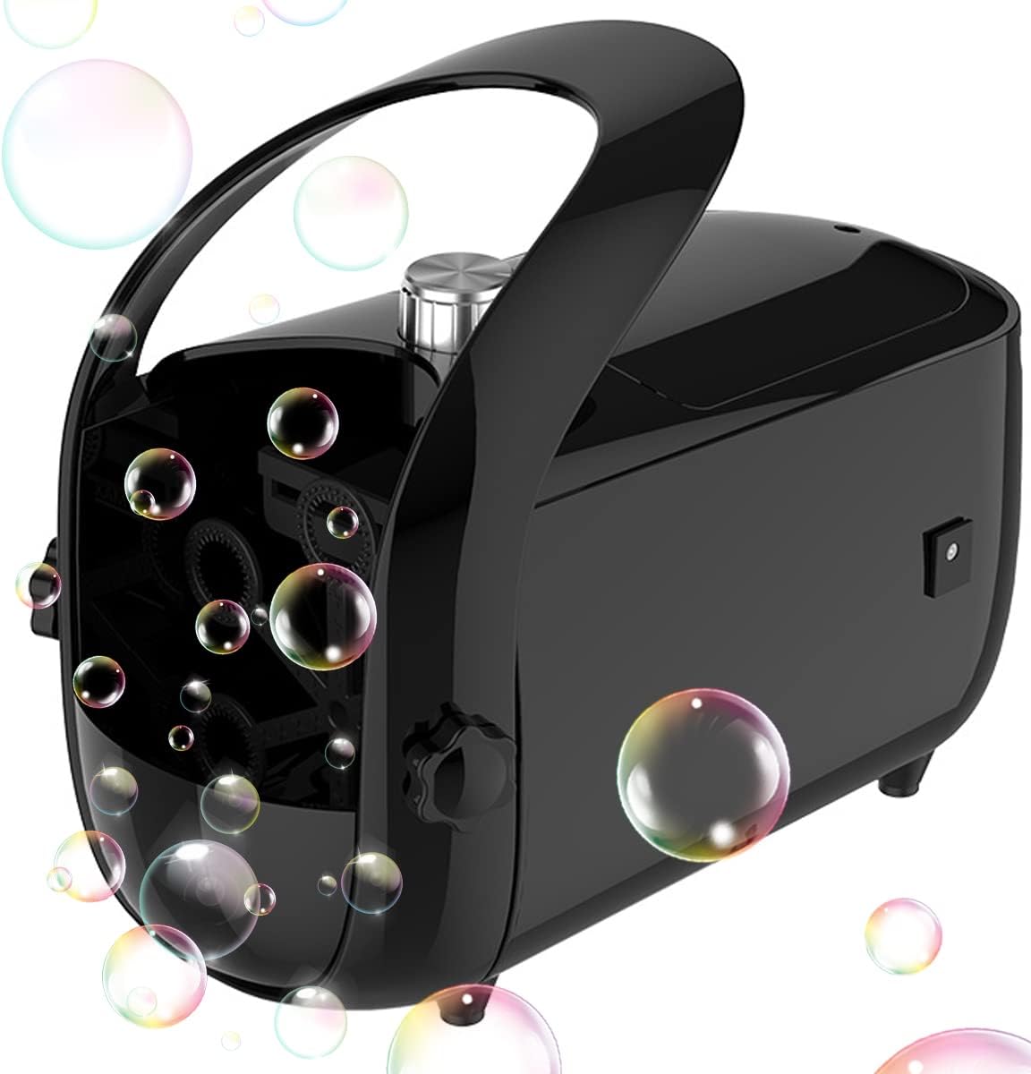 Automatic Bubble Machine Portable Bubble Blower Lightweight Bubble ...