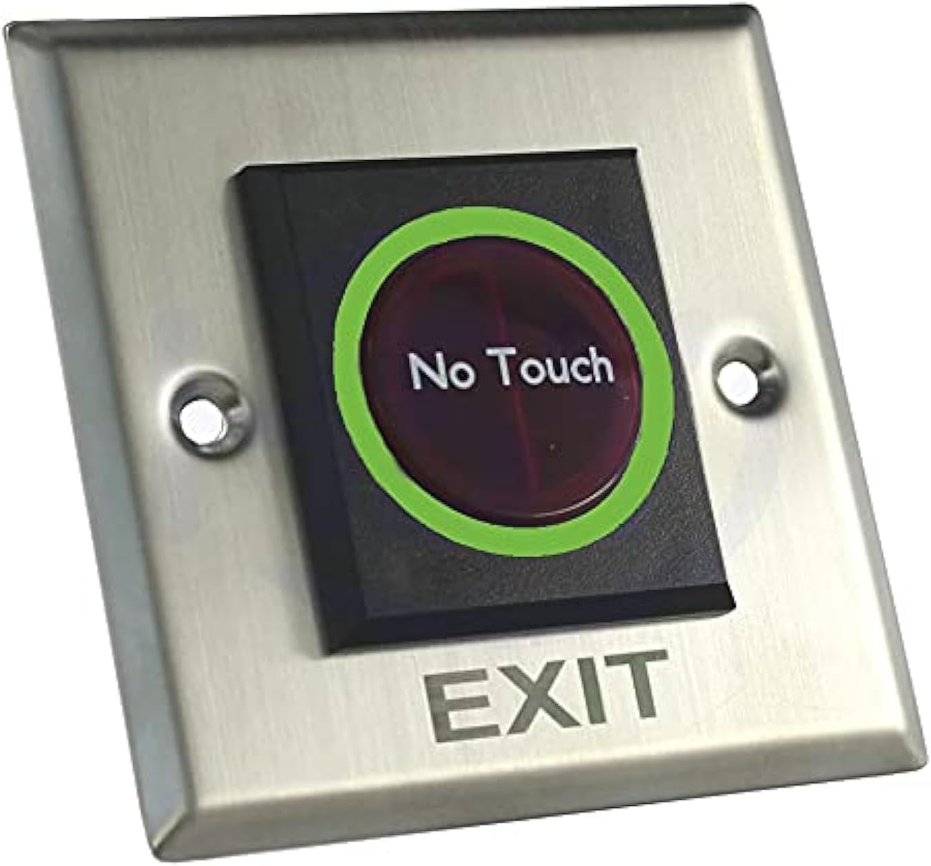 ZKTeco K1-1D No Touch Stainless Steel Exit Button | Touch-Free Push ...