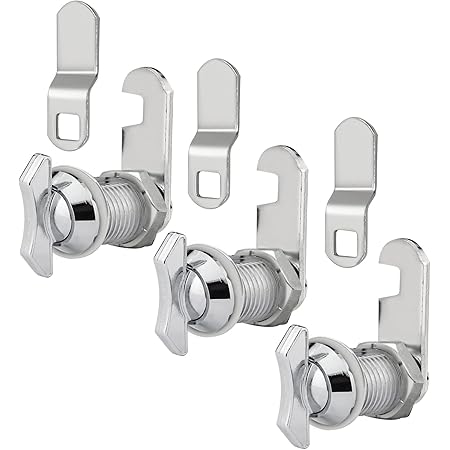 Amazon.com: FJM Security 0781L Thumb Turn Cam Lock with 1-1/8" Cylinder ...