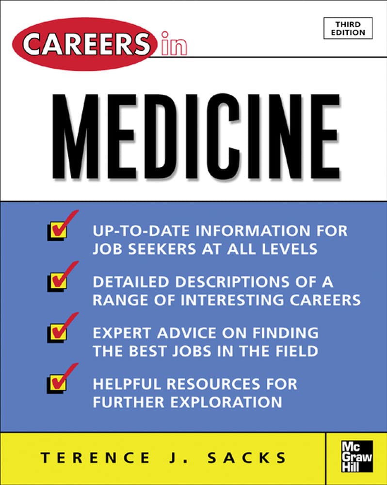Careers in Medicine, 3rd ed. (Careers in…Series): 9780071458740 ...