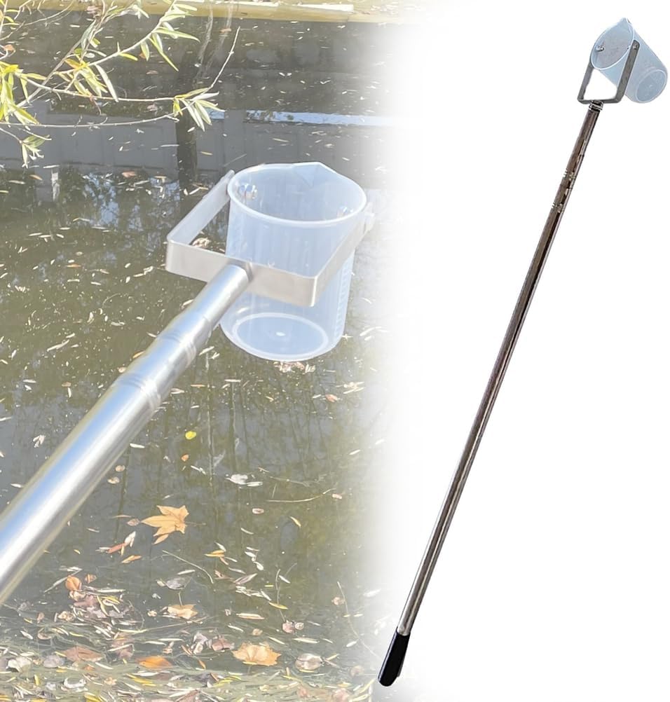 Water Sampler Outdoor Pole for Liquid,Telescopic Water Sampling Dipper ...