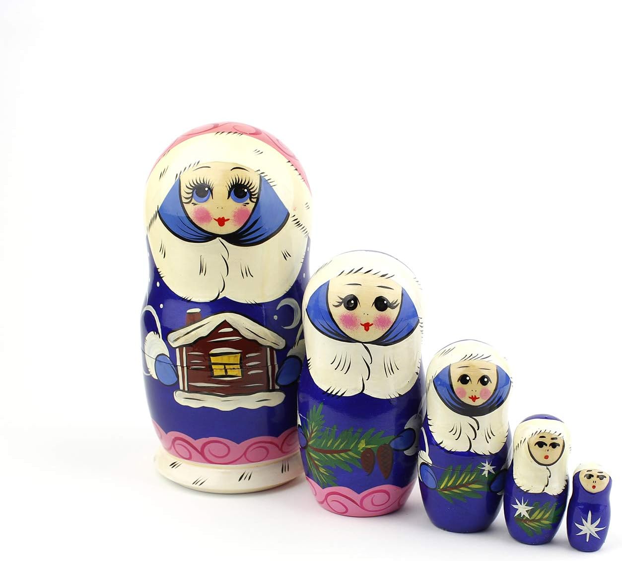 Heka Naturals Owl Nesting Dolls | All Natural Wooden Matryoshka Doll ...