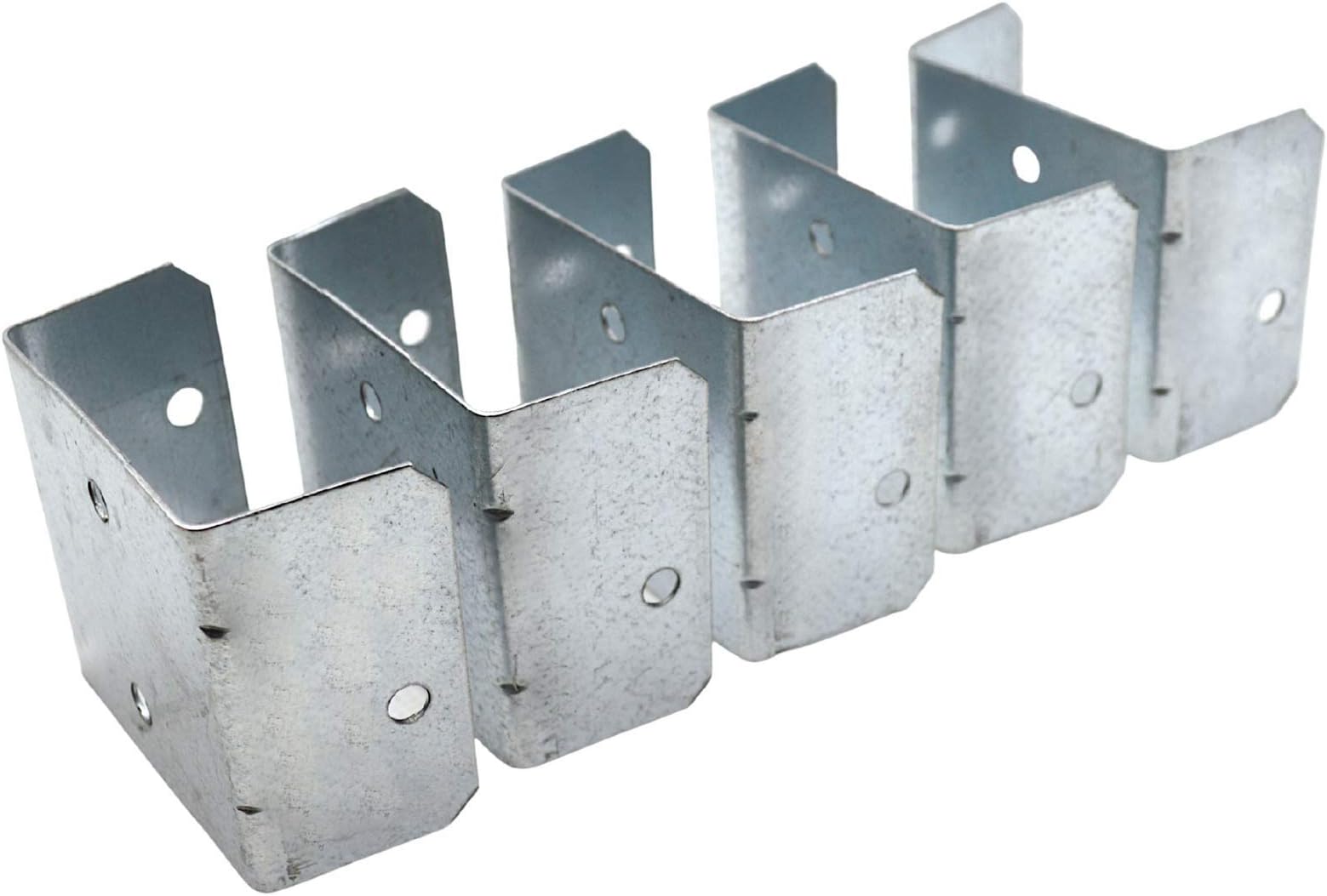 Pack of 4 Concrete in Wooden Post Support Bases - Supports for 3" or 4 ...