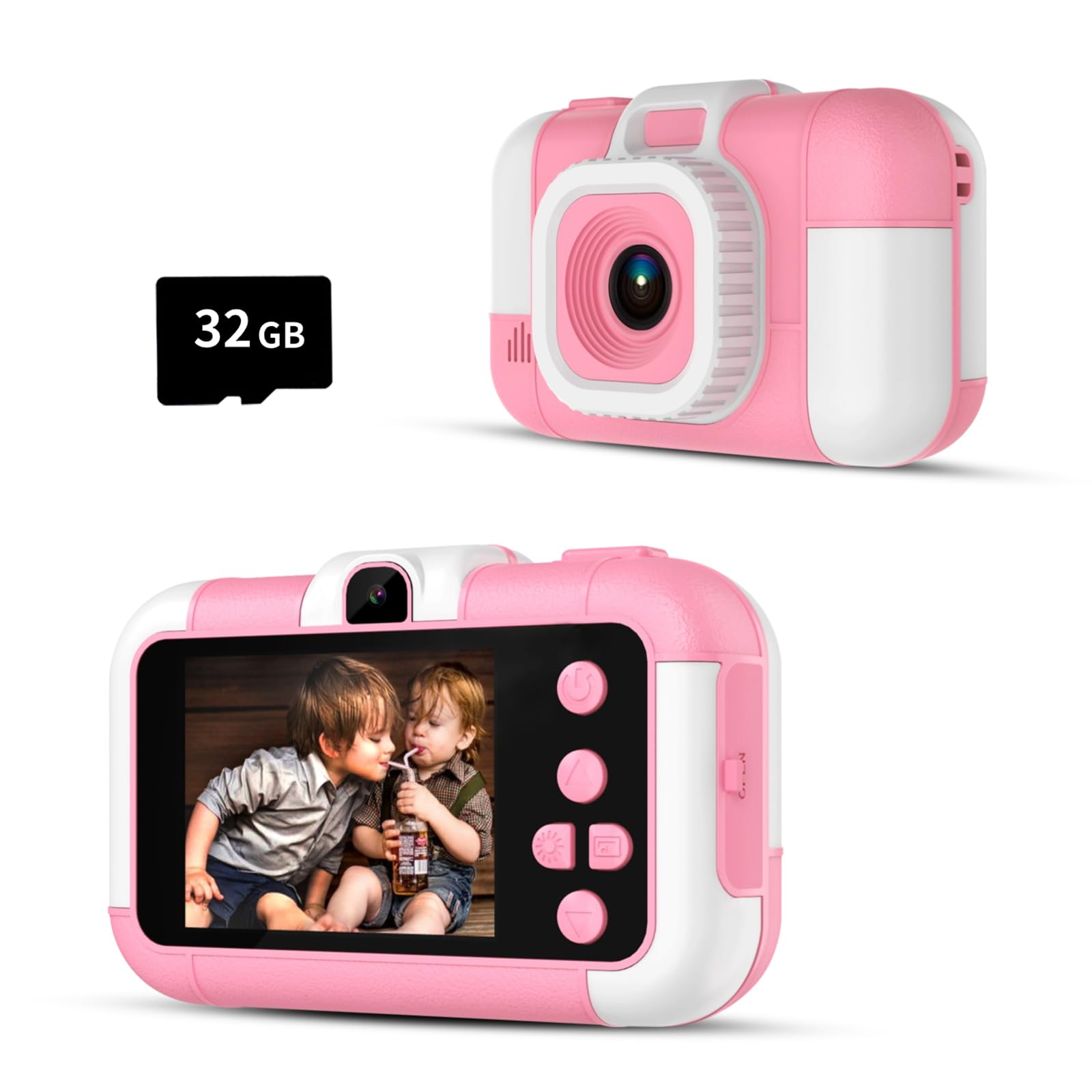 Amazon.com: Spodus Kids Camera for Girls Toddler Selfie Toy Camera ...