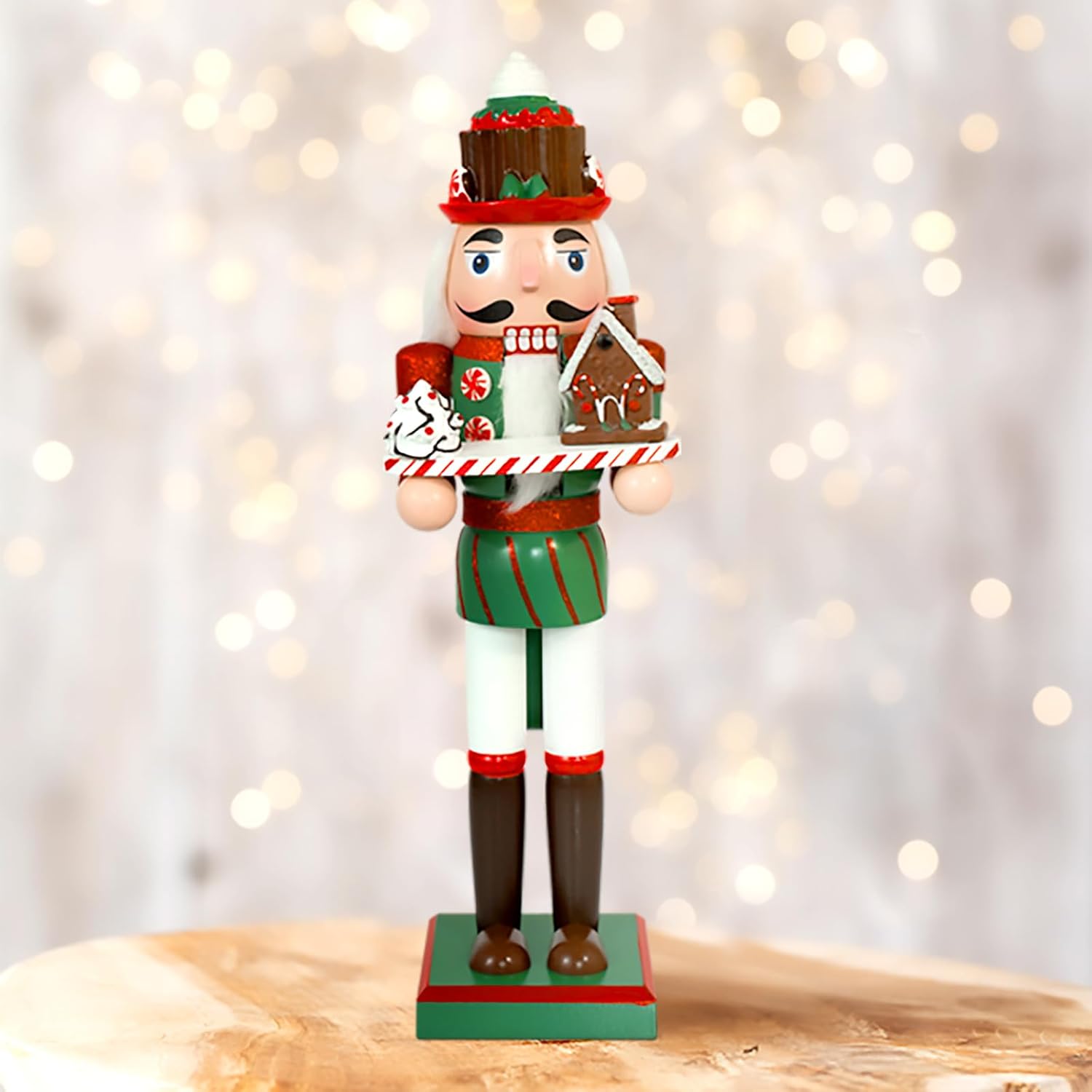 Amazon.com: WVIOUOPU Christmas Baker Nutcracker Decorations - 14 Inch ...
