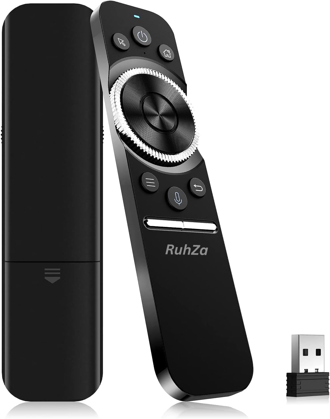 RuhZa W1S Universal TV Remote Control, WeChip W1S Air Mouse Remote, IR ...