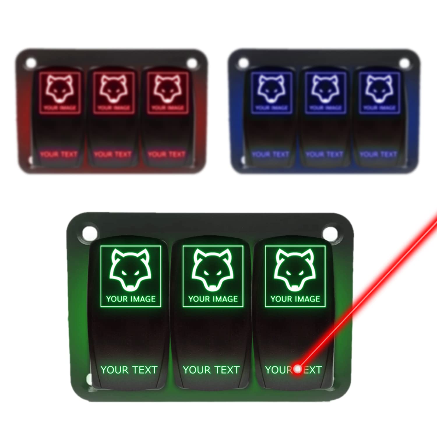 Custom Under Dash Switch Panels