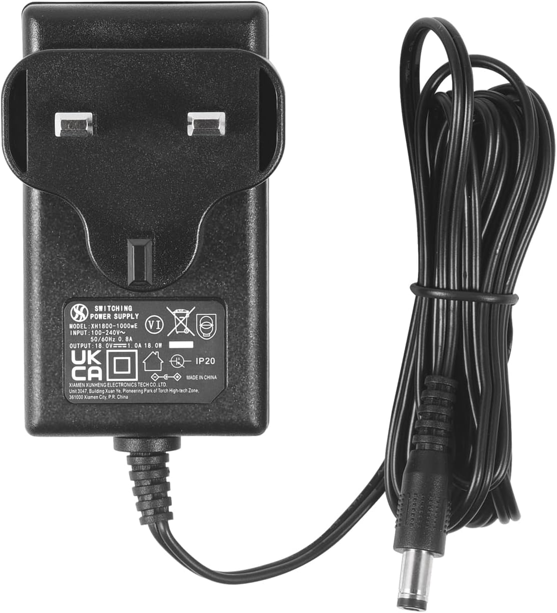 Security-01 AC to DC 18V 1A Power Adapter Supply, Plug 5.5mm x 2.1mm ...