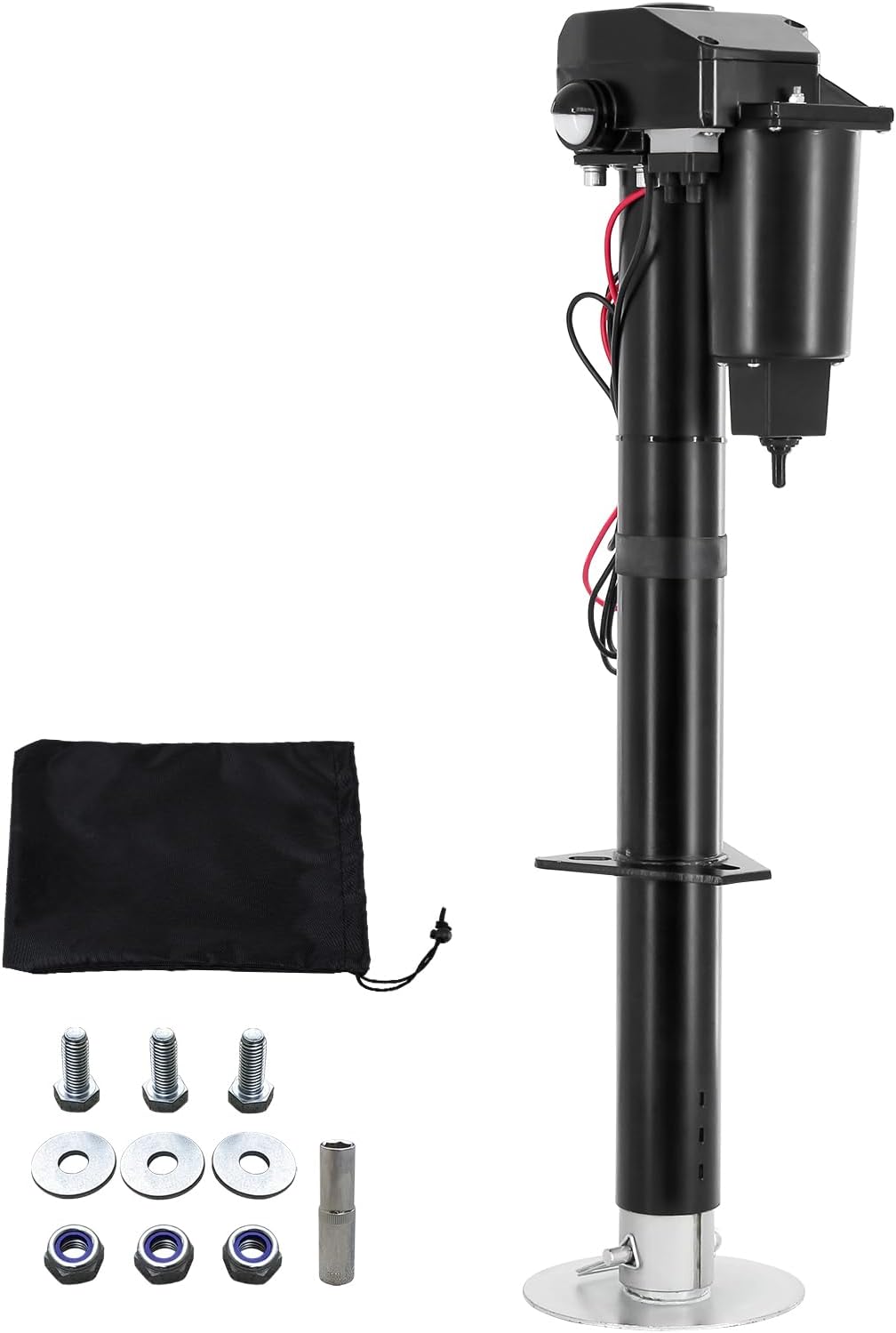 Amazon.com: SUZANNE 3500lbs Electric Trailer Jack, DC 12V, Adjustable ...