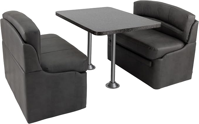 Amazon.com: RecPro 36" RV Dinette Booth Set with Table and 2 Surface ...