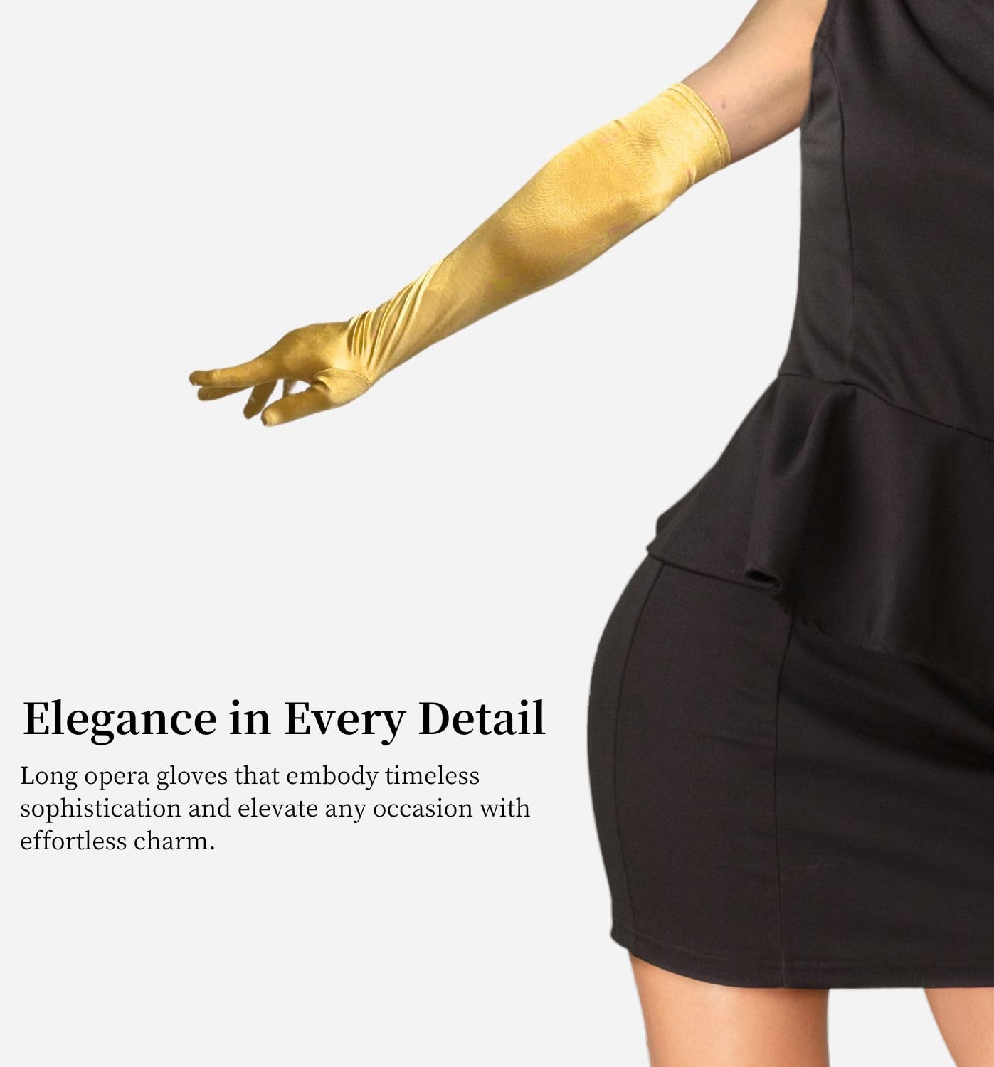 Snapklik.com : MDSTYLE Long Opera Gloves For Women - 20s Party Costume ...